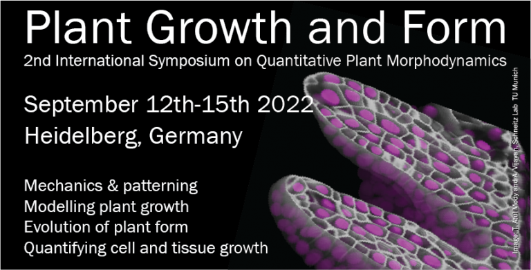 Plant Growth and Form 2022 - Plant Morphodynamics